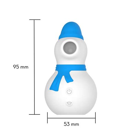 Snowman Estimulador Clitoriano Com 10 Modos De Onda De Pressão Me Ame