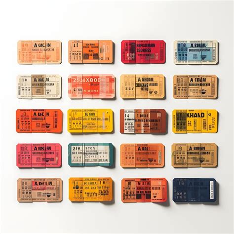 Premium Ai Image A Set Of Paper With Difference Design Type Texture