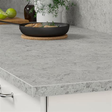 Ekbacken Countertop For Kitchen Island Limestone Effect Laminate 74x42x11 8 Ikea