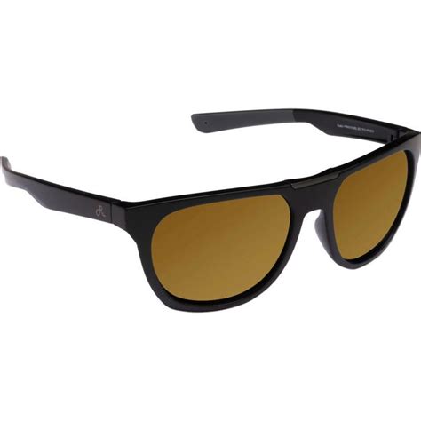 Shop Ugly Fish Dusty Sunglasses Matte Blackbronze Polarised