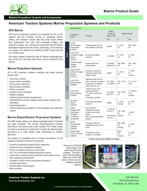 Pdf American Traction Systems Marine Propulsion Systems And €¦ · Assembly Complete Traction