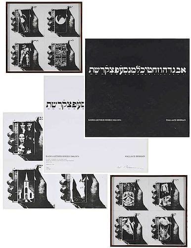 Wallace Berman For Sale At Auction On 15th September Brunk Auctions