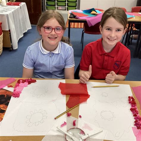 Cardinal Newman Catholic Primary School Ruby Class Art