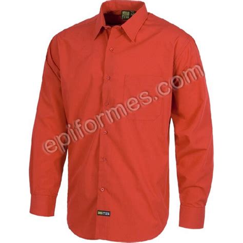 Camisas De Trabajo 11 Colores Manga Larga