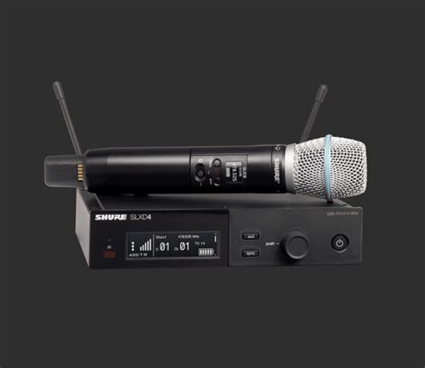 Shure Slxd24b87a J52 Wireless Handheld Microphone Transmitter With
