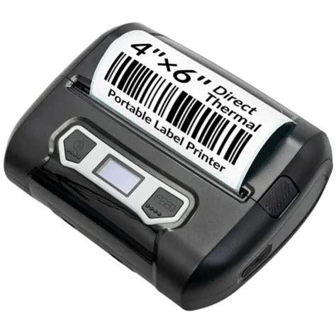 Xprinter Xp P442b Portable 4 Inch Thermal Label And Receipt Printer Usb And Bluetooth Rmztek