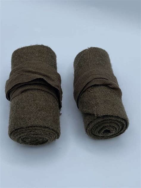 Pair Of Ww2 British Army Puttees