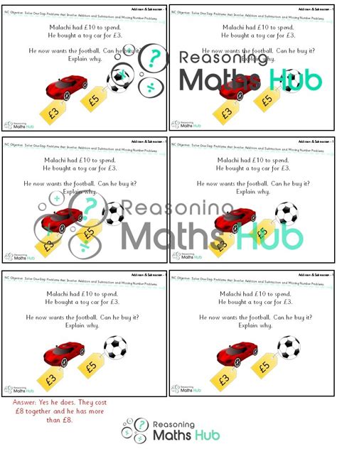 Solve One Step Problems That Involve Addition And Subtraction Master