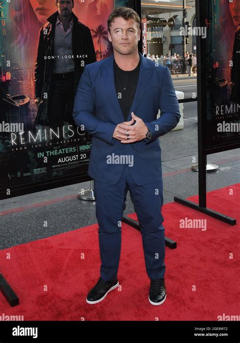 Los Angeles Usa 17th Aug 2021 Luke Hemsworth Arrives At The Warner