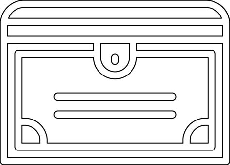 Chest Vector Icon 37070623 Vector Art At Vecteezy