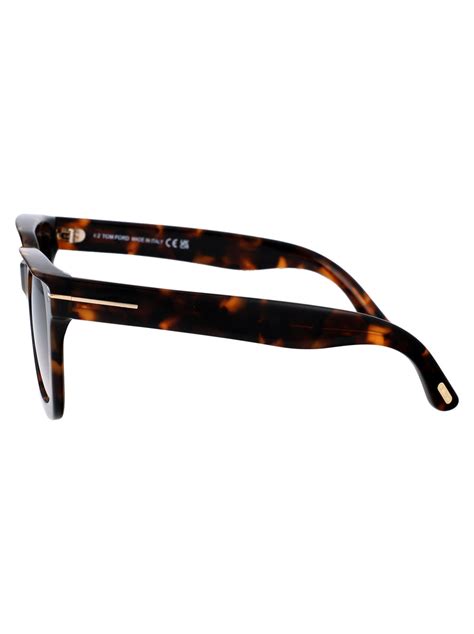 Tom Ford Squared Sunglasses Ft1115 52 G Balardi Tom Ford Squared Sunglasses Ft1115 52 G Balardi