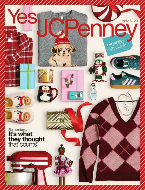 Jcpenney Holiday T Guide From November 5