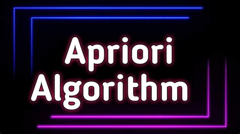Apriori Algorithm Code With Vdk