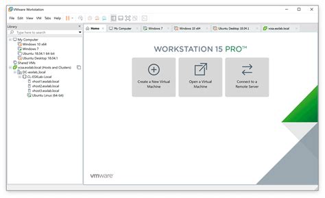 Новые версии Vmware Workstation 15 Pro и Vmware Workstation 15 Player