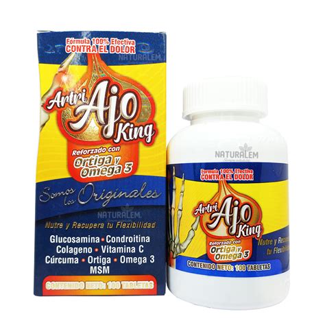 Artri Ajo King X 100 Tabletas Naturalem