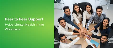 Peer To Peer Support Helps Mental Health In Workplace