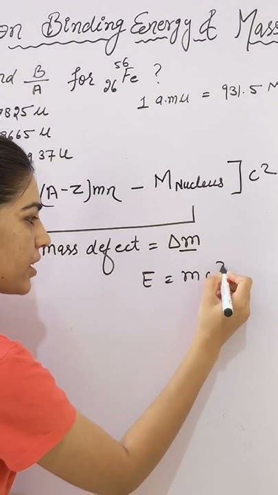 Binding Energyyoutubeshortsnuclearphysics Trendingshorts Youtube