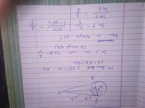 "a) In figure ( 2, mathrm{PQ} ) is a chord of length ( 8 mathrm{cm} ) of a circle of radius ( 5 ...