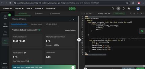 Karan Kumar Gupta On Linkedin Gfg160 Geeksforgeeks Codingchallenge Geekstreak2024