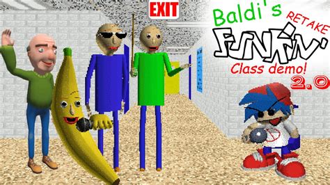 Fnf Baldis Funkin Class 20 New Update Vs Classic Baldi Friday Night Funkin Mods Youtube