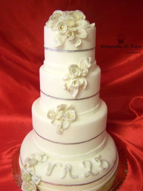 Silver Wedding Cake