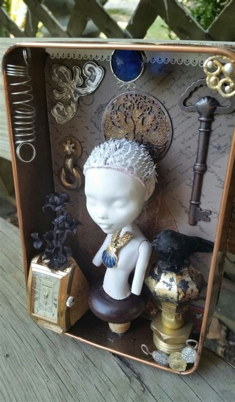 Assemblage Art Tutorial A Semi Steampunk 3d Collage • Art Supply Guide