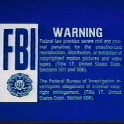 Fbi Warning 20th Century Fox