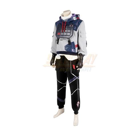 Valorant Iso Cosplay Costume Duelist Agent Iso Suit