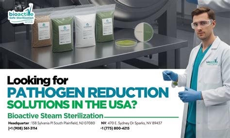 Pathogen Reduction Solutions In The Usa Bioactive Services