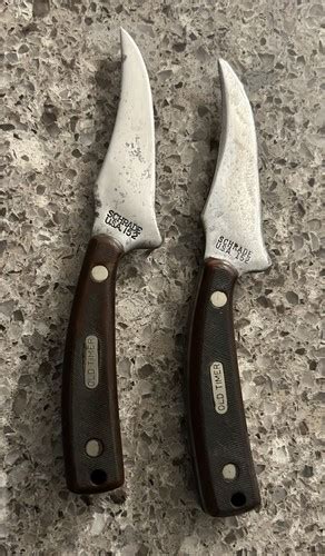 2 Schrade Usa 152 Old Timer Sharpfinger Knives Ebay