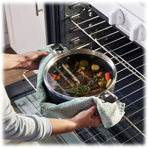 Meh Calphalon Select 14 Piece Space Saving Hard Anodized Cookware Set