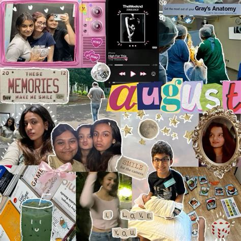 About Me Collage Ideas