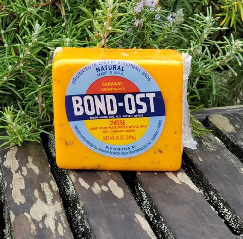Bondost Cheese With Caraway Scanspecialties