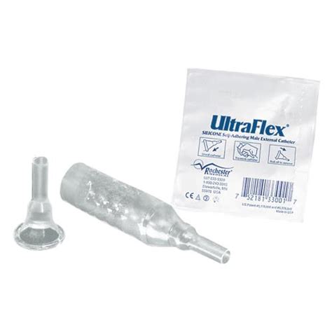 Bard Ultraflex Self Adhesive Male External Catheter With Silicone Band