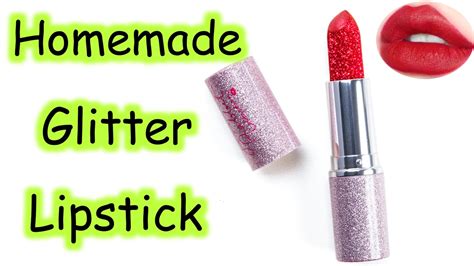 How To Make Glitter Lipstick At Home Diy Glitter Lipstick Homemade
