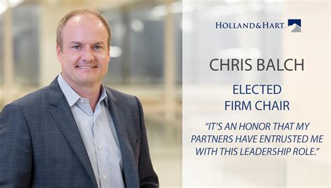 Humbled And Honored To Work With The Talented People Of Holland And Hart