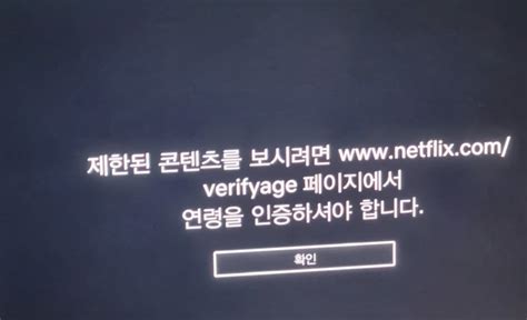 넷플릭스 제한 지식in