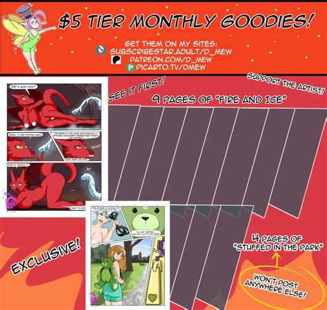 August Monthly Goodies By Dmew Hentai Foundry