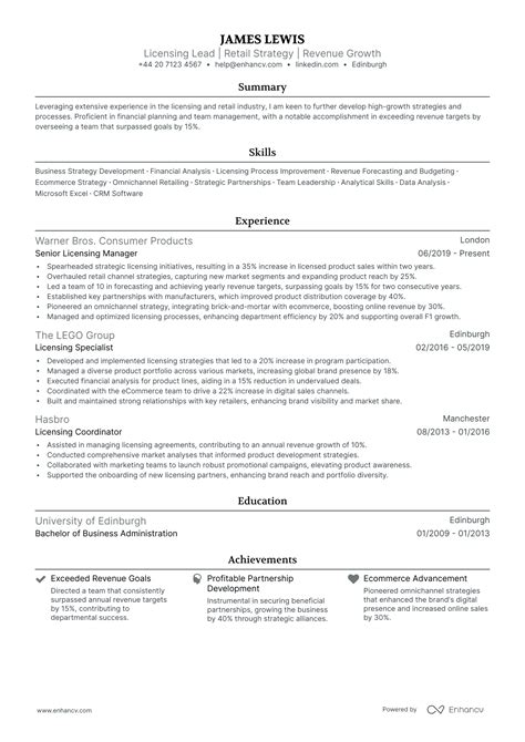 Retail Cv Examples And Guide For 2025
