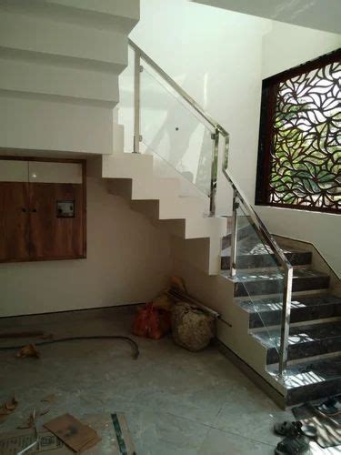 Glass Steel Railing At ₹ 1100sq Ft Indore Id 27510320862