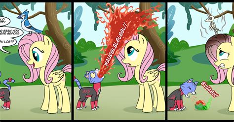 Mlp Fluttershy And Rainbow Dash Comic