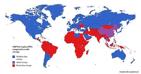 Countries Gdp Per Capita Compared To World Average Album On Imgur
