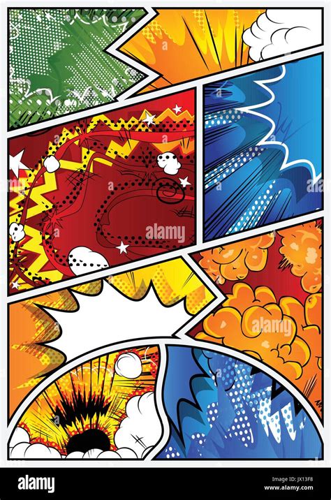 Pop Art Comic Style