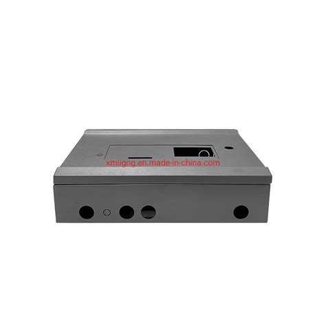 Black Aluminium Electronic Chassis Shell Black Aluminium Electronic