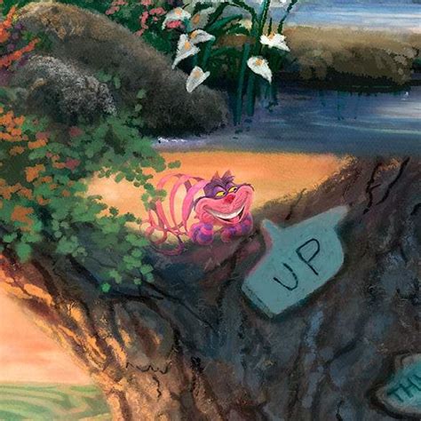Disney Alice In Wonderland Limited Edition Paper By Thomas Kinkade