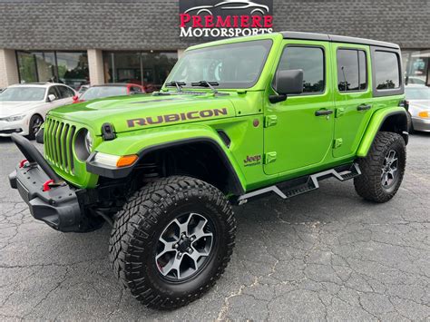 Used 2019 Jeep Wrangler Unlimited Rubicon For Sale Sold Premiere