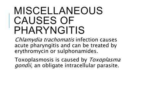Pharyngitis Pptx