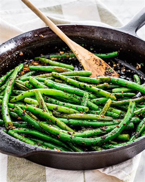 Skillet Green Beans Jo Cooks