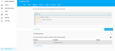 Unable To Set Value Of Entity From Node Red Node Red Home Assistant