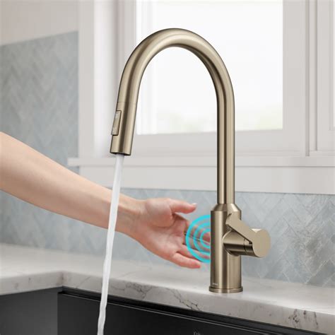 Kraus Oletto Touchless Kitchen Faucet In Antique Bronze — Directsinks